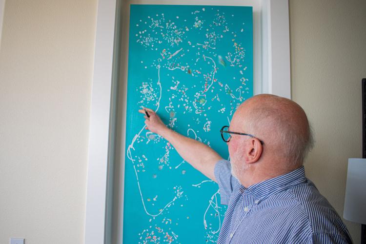 Making medicine into masterpieces: Camano artist prepares for his first ...