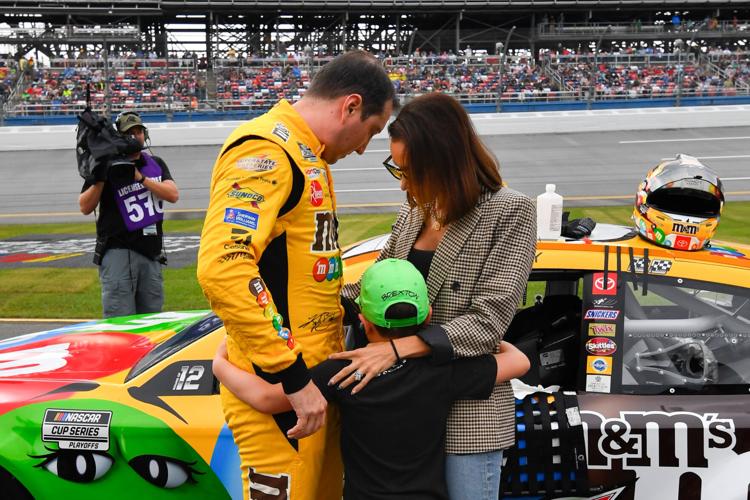 Busch's wife, Samantha, and kids thank fans for their support following ...
