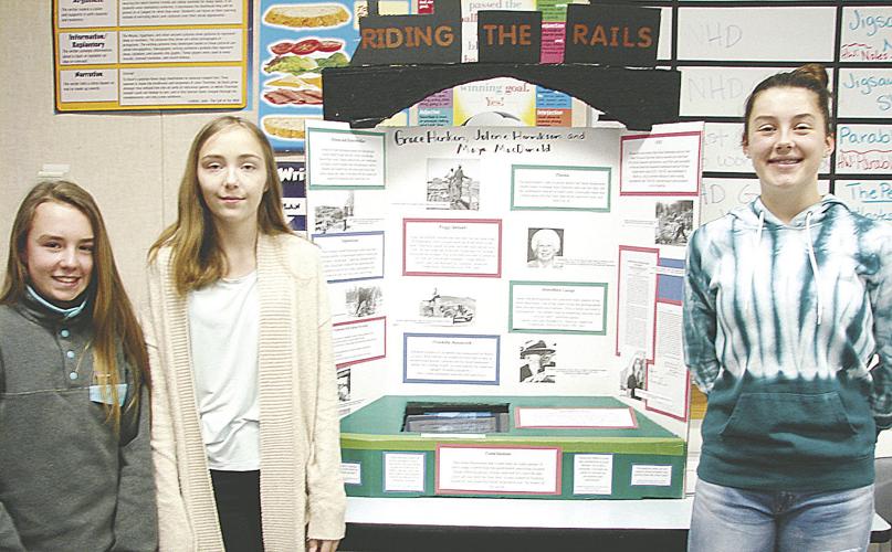 Focus: Students conduct gallery walk of history projects | News ...