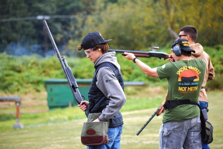 trap shooting final