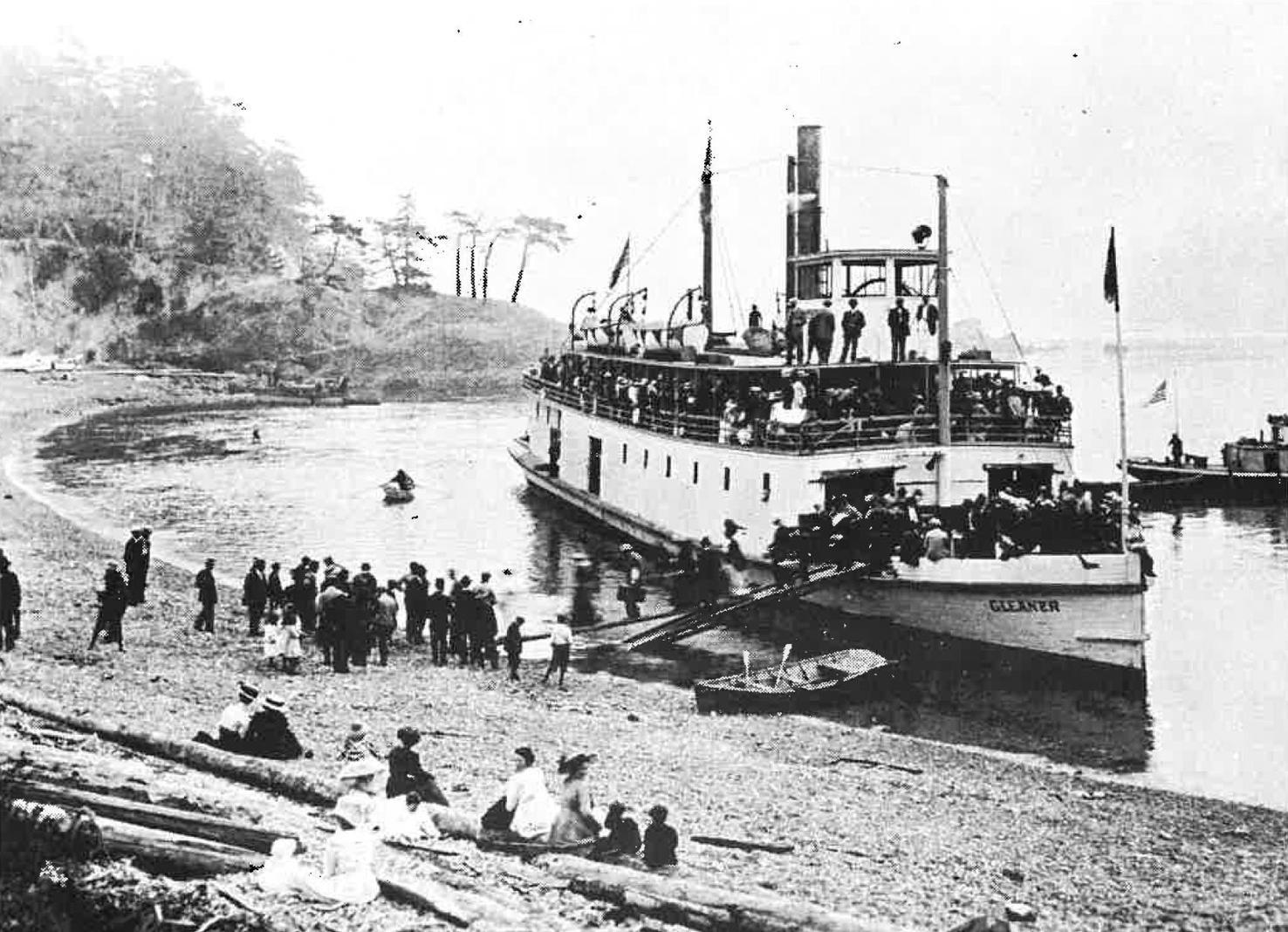 News Files: Steamer Gleaner moved people, goods to and from Stanwood ...