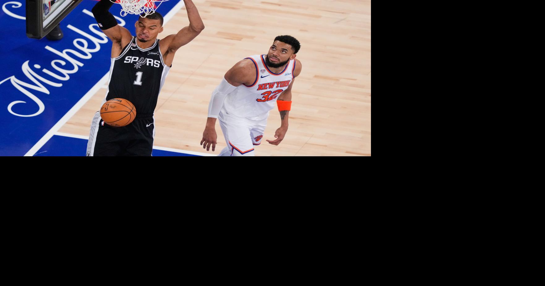 Spurs' Victor Wembanyama shakes off Game 2 miss by taking over Game 3 ...