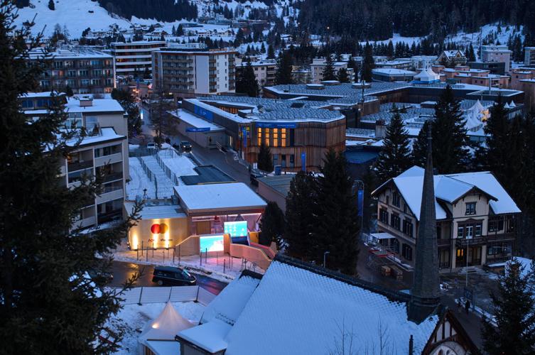 Photos from the World Economic Forum meeting in Davos, Switzerland ...