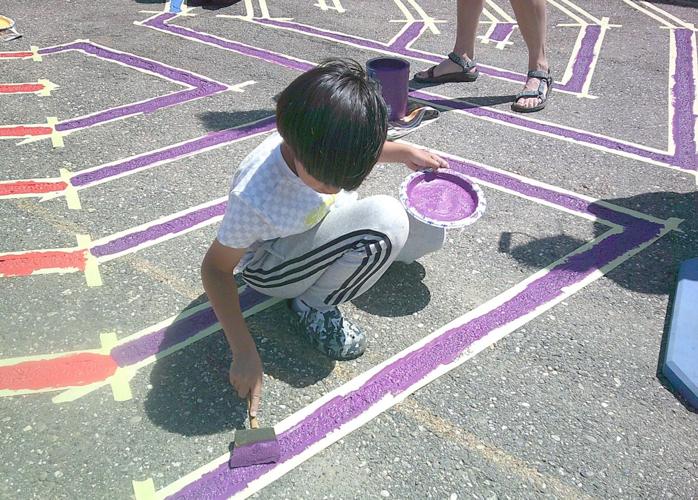 Burlington-Edison School District students paint labyrinths | Education ...