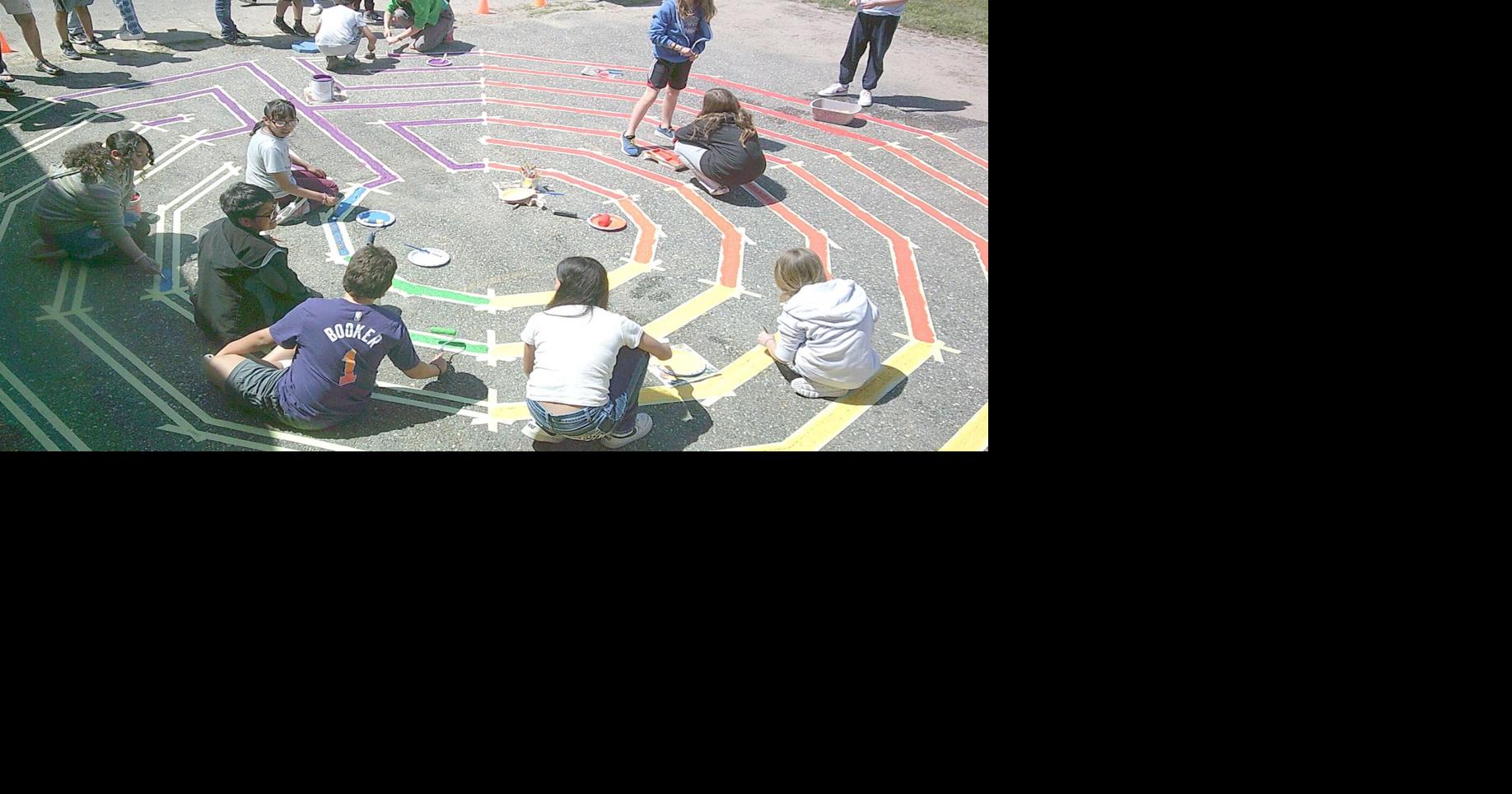 Burlington-Edison School District students paint labyrinths | Education ...