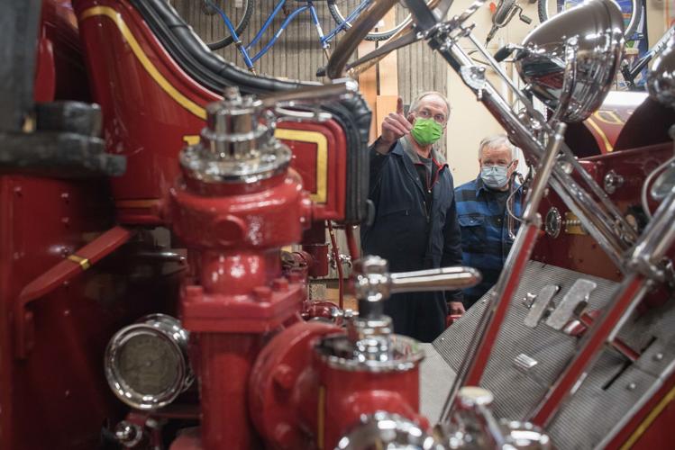 Century-old fire engine a reminder of the dedication of Mount Vernon ...