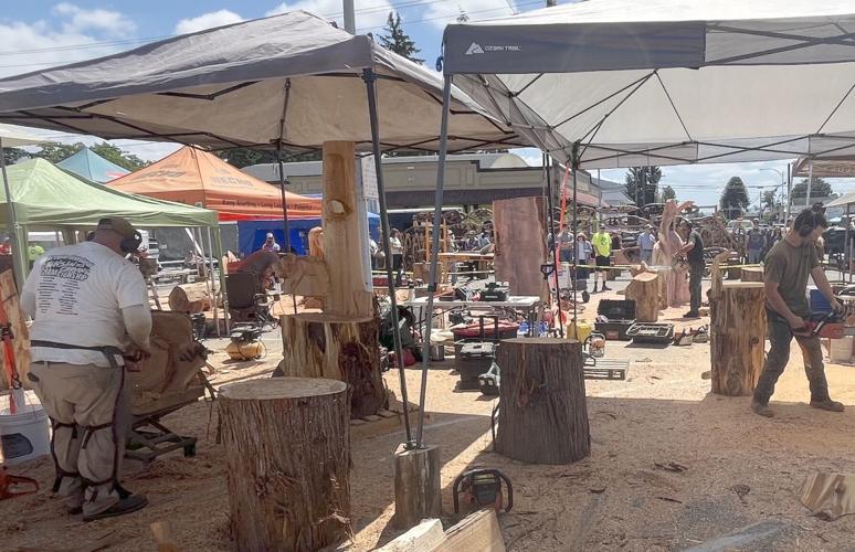 Chain saw carvers get tested at Loggerodeo | 360 | goskagit.com