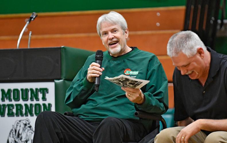 Former Mount Vernon boys’ basketball coach Mac Fraser honored during ...