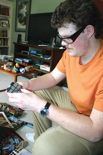 Serious math clicks in when Rubik’s Guy gets cube in his hands ...