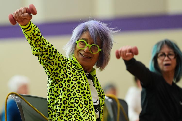 Playing hip-hop or Doris Day, older exercise instructors can speak ...