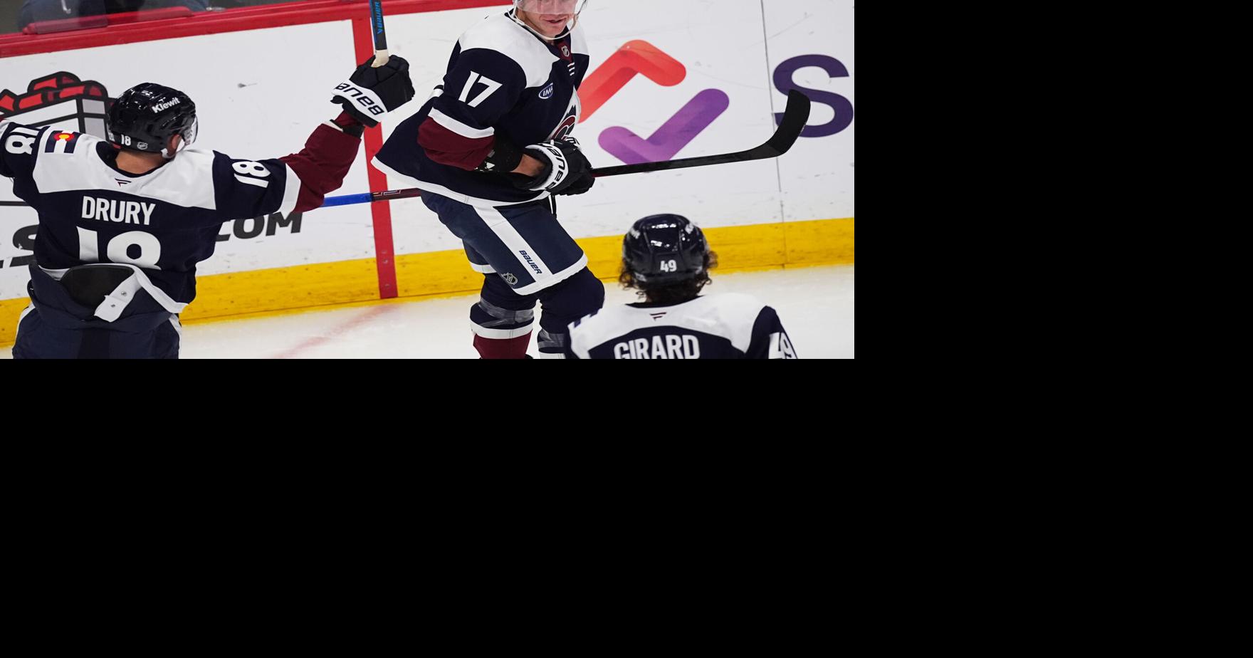 Burns, Necas give Avalanche early lead in 3-2 win over Jets for 12th ...