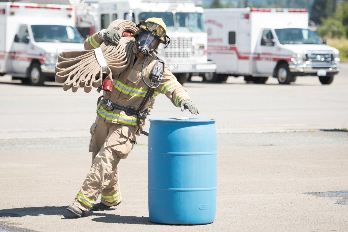 Friendly competition at firefighter challenge | Local News | goskagit.com