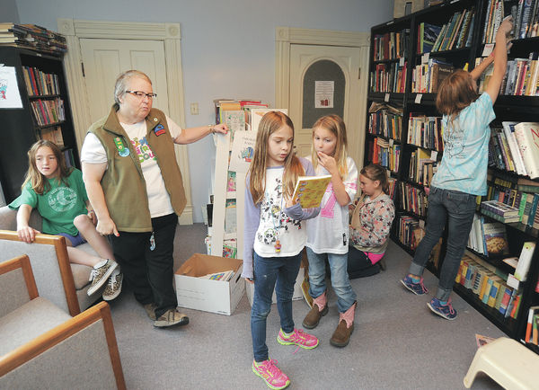 Girl Scouts help library grow at Hamilton Town Hall | All Access ...