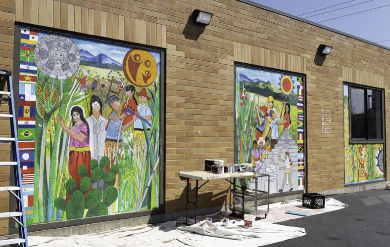 Artists paint murals at new Mount Vernon counseling center | Local News ...
