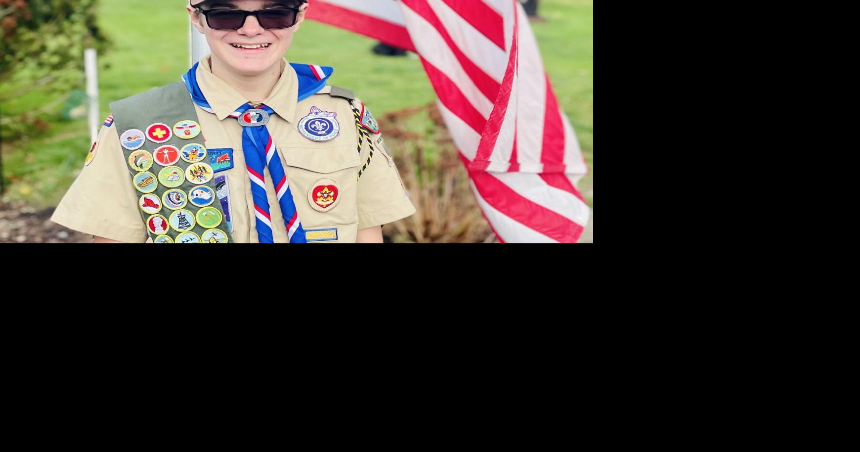 Local boy becomes an Eagle Scout at the age of 13 | Local News ...