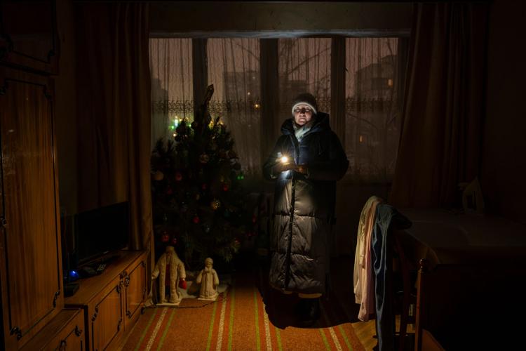 Photos show Ukrainians enduring a frigid winter after Russian strikes ...