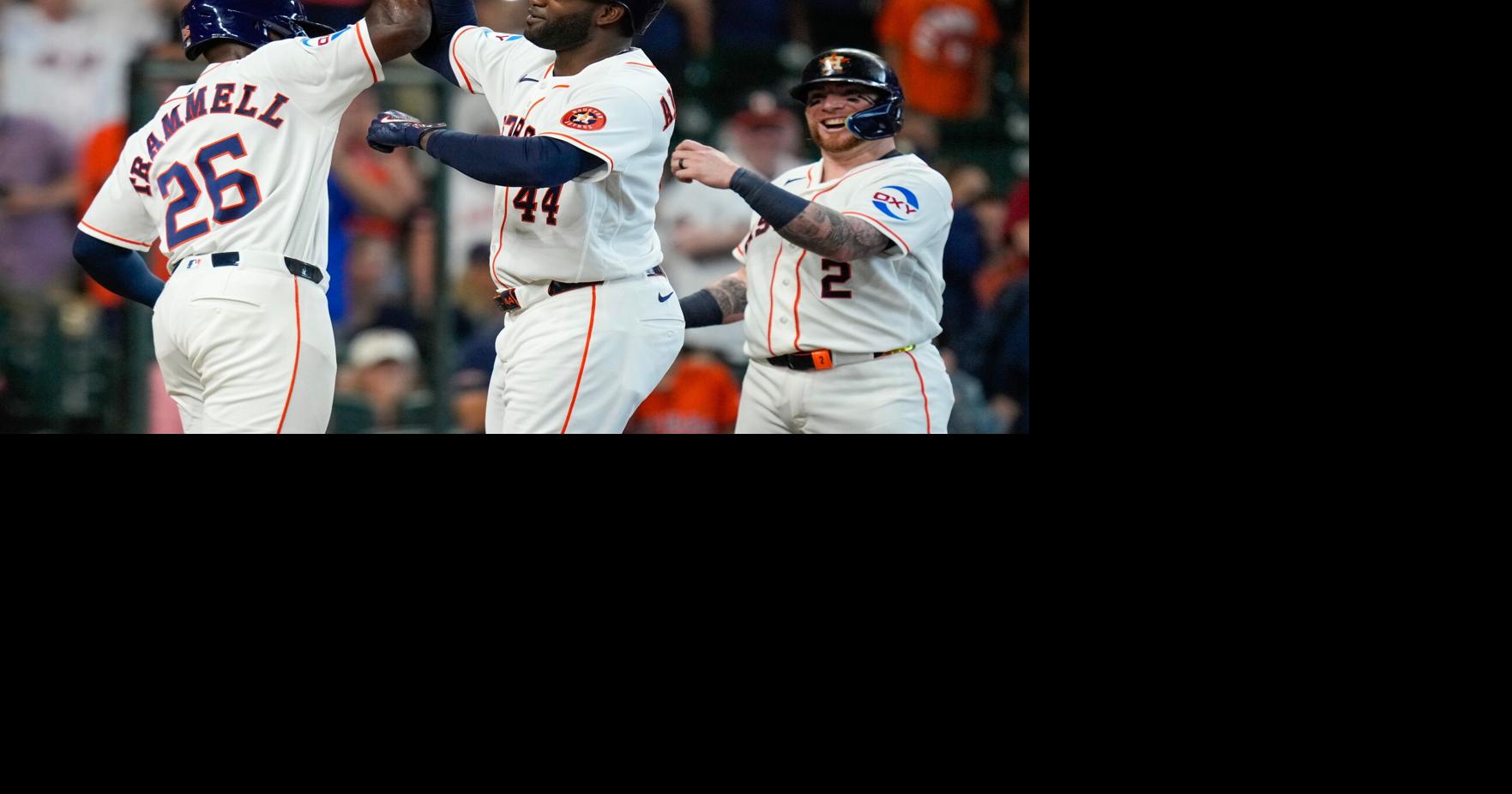 Yordan Alvarez hits a grand slam for AL-leading 22nd homer as Astros ...