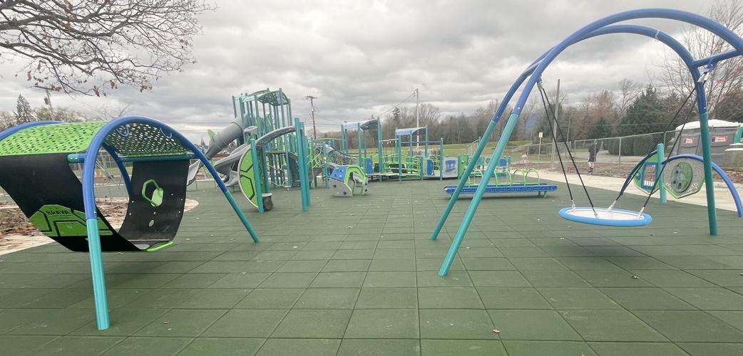 Burlington's Rotary Park playground nears completion | Local News ...