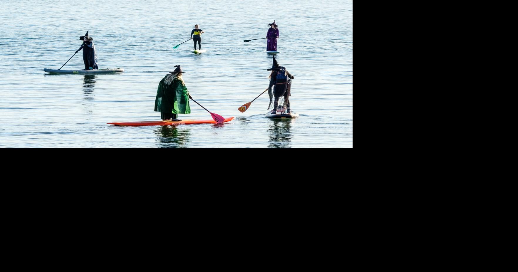 Witch Paddle and Plunge brings spooky scenes to Seafarers Memorial Park ...