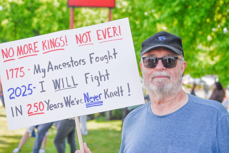 Thousands gather for 'No Kings' protest in Burlington | News | goskagit.com