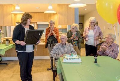 Generous resident honored on his 98th birthday | Arts And Community ...