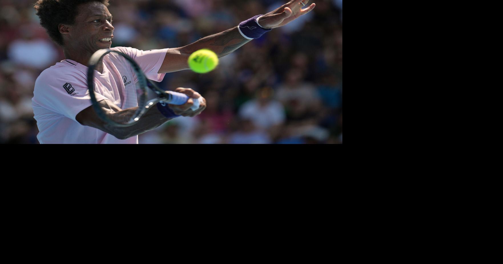 Gael Monfils bids emotional farewell to the Australian Open after a 1st ...