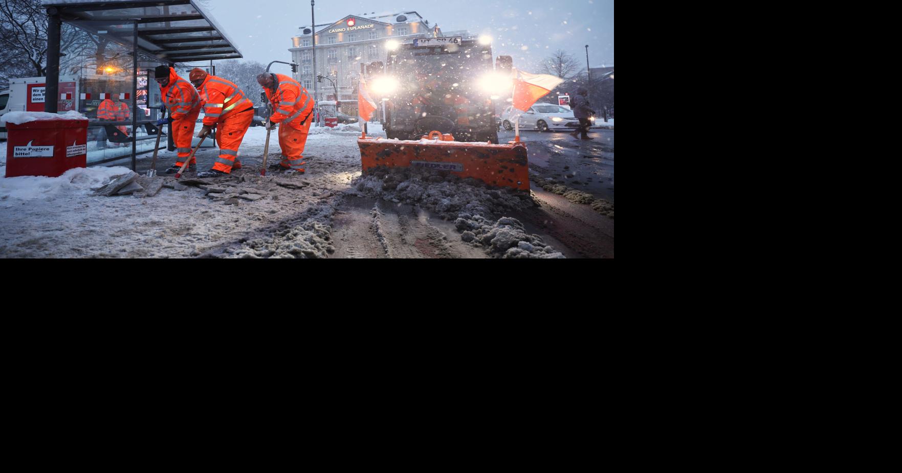 Two top-division soccer games in Germany called off amid heavy snow ...