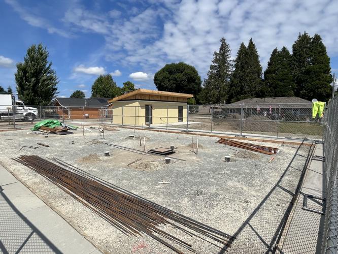 Memorial Park playground nearly completed, splash pad delayed | Local ...