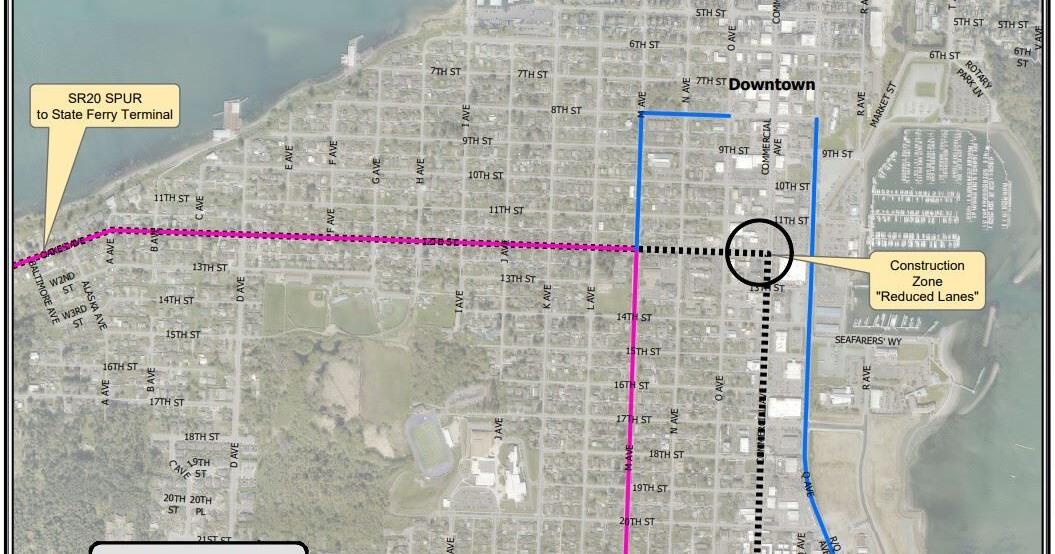 Starting Monday, road work to squeeze traffic on Commercial Avenue ...