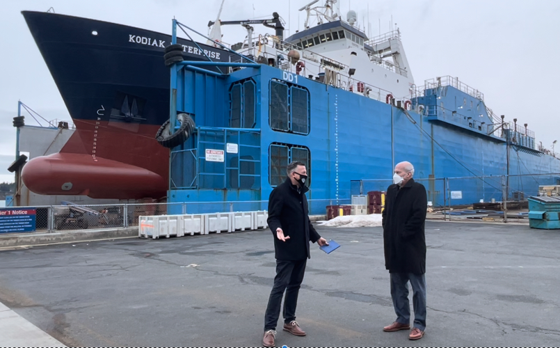 Rep. Larsen hears about Port of Anacortes plans during site visit ...