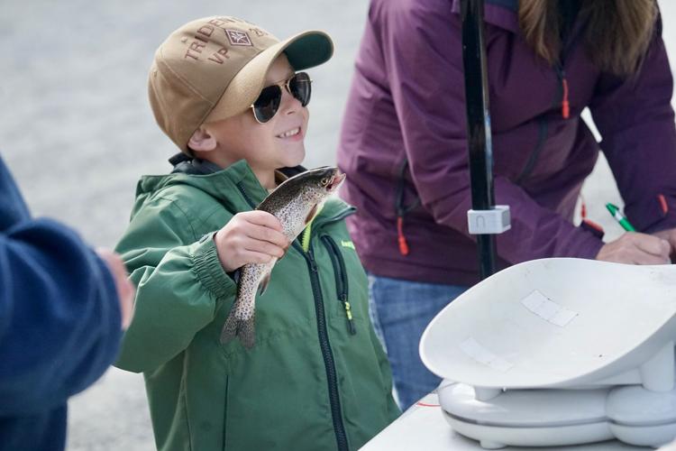 Big trout, bigger turnout: Annual Heart Lake event gets kids hooked on ...