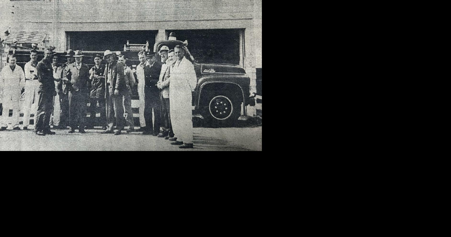 News Files: East Stanwood firemen assemble for first showing of new ...