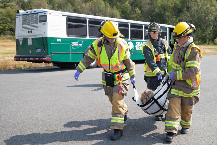 Emergency services practice multiple casualties incident | Skagit ...