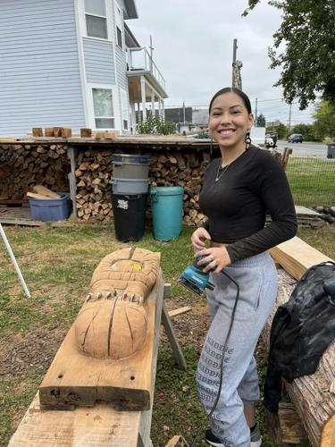 Telling Coast Salish Stories— Beaver Lodge artist in residence honors ...