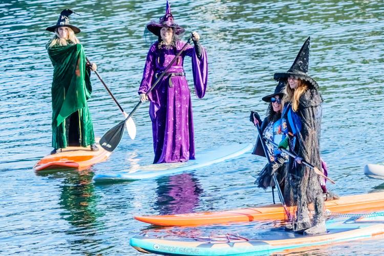 Witch Paddle and Plunge brings spooky scenes to Seafarers Memorial Park ...