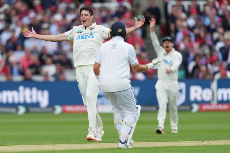New Zealand 36-3 chasing 254 after England removes Williamson late on ...