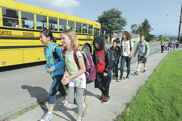 Anacortes students hit the streets to get to schools | All Access ...