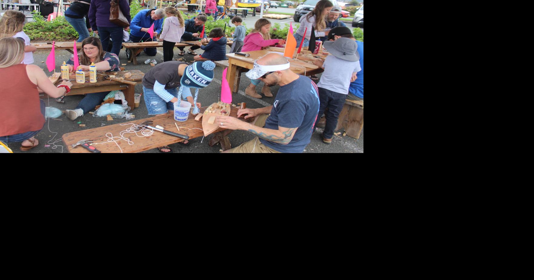 Waterfront Festival: Kids boatbuilding booth | Arts And Community ...