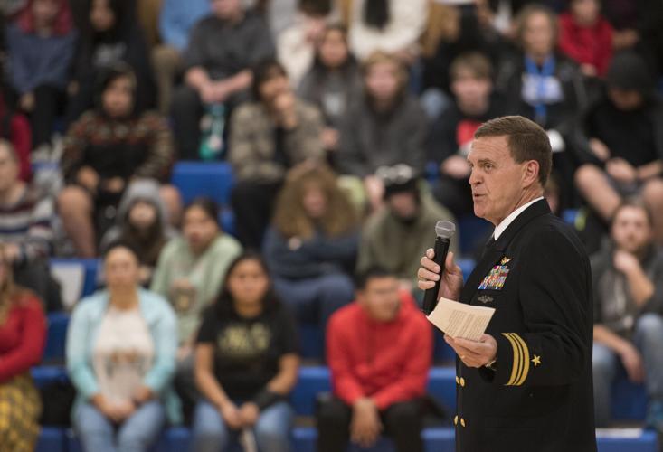 La Conner students gather for Veterans Day assembly | Education ...