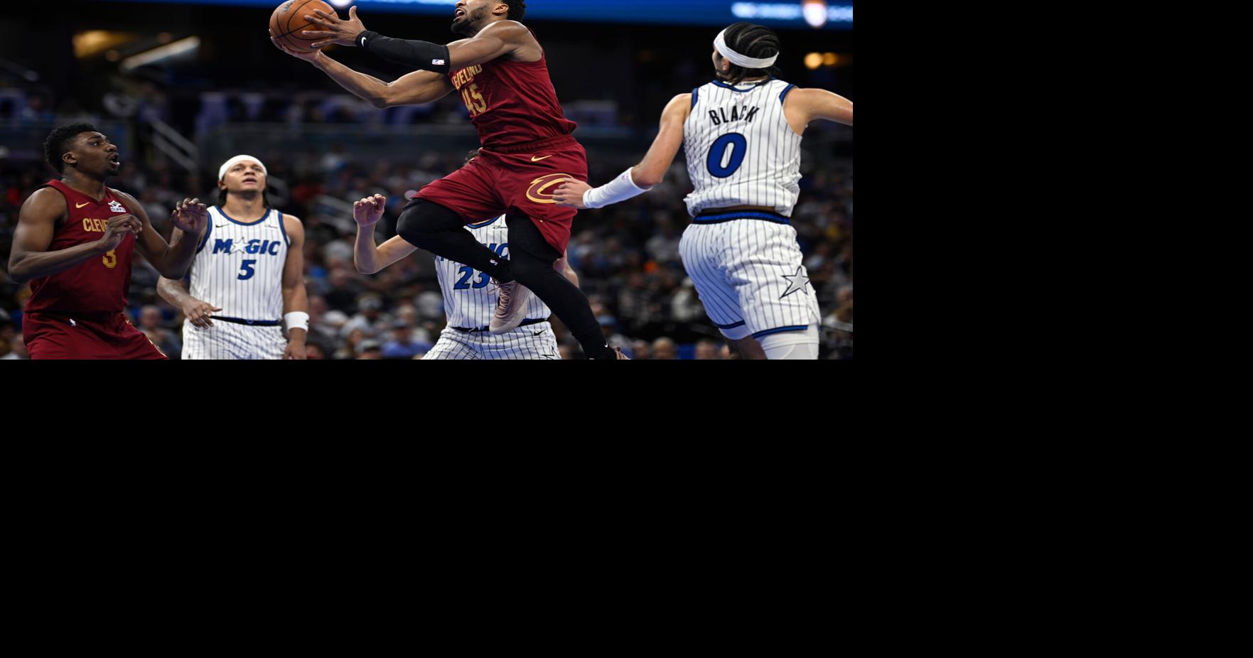 Donovan Mitchell scores 36 points in Cavaliers' 119-105 win over Magic ...