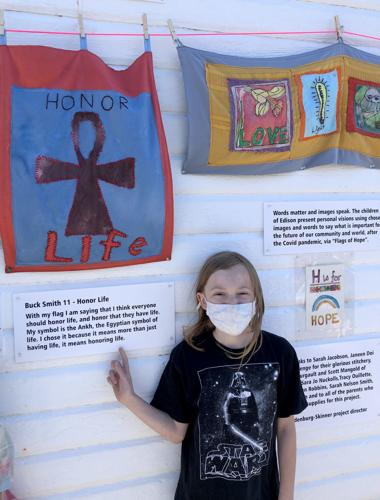 'Flags of Hope' — Edison children use words, images to share personal ...