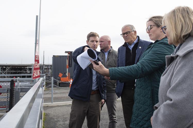 Inslee checks in on Skagit County's electric ferry project | Local News ...
