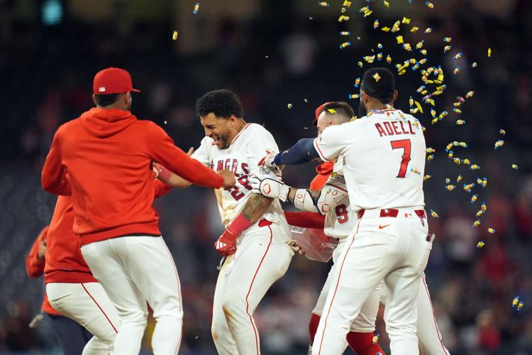 Jose Siri's walk-off single lifts Angels to 3-2 win over Astros in 10 ...