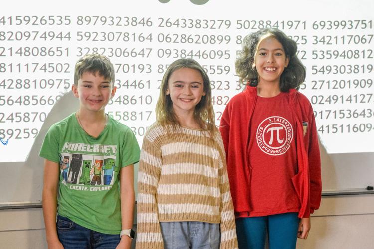 Elementary school students break class Pi Day record | Education ...