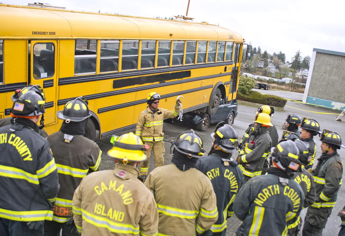 Photo Gallery: Firefighters train on school buses | Gallery | goskagit.com