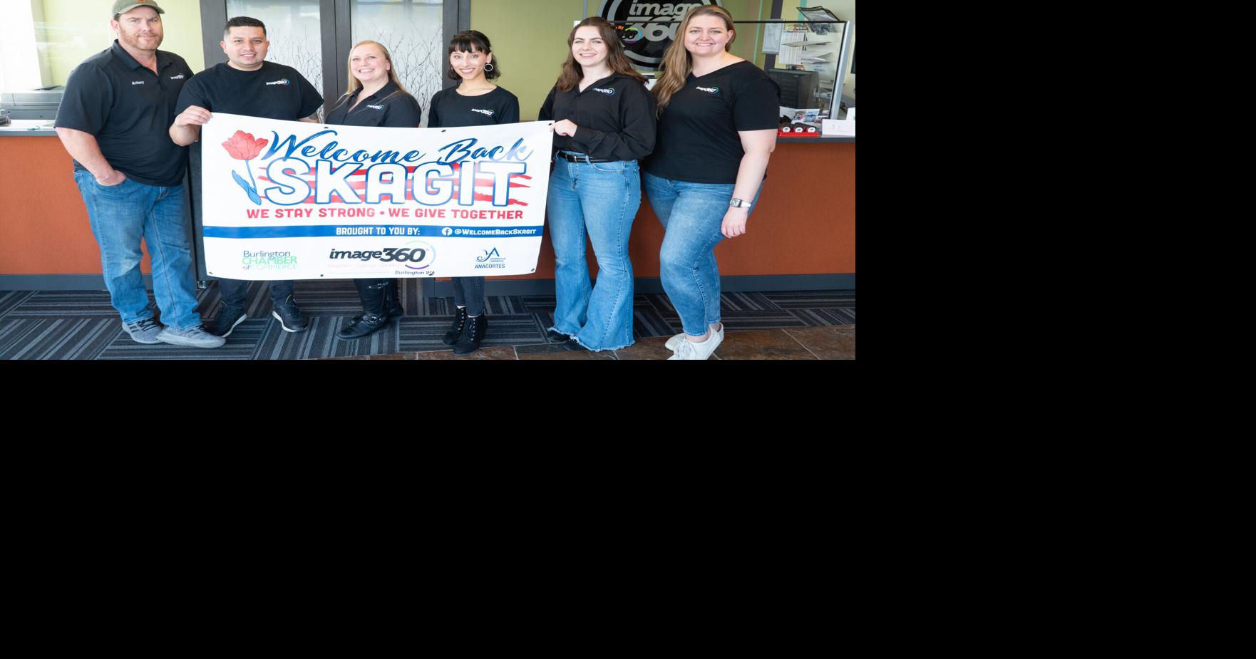 Burlington sign shop begins Welcome Back Skagit campaign | Business ...