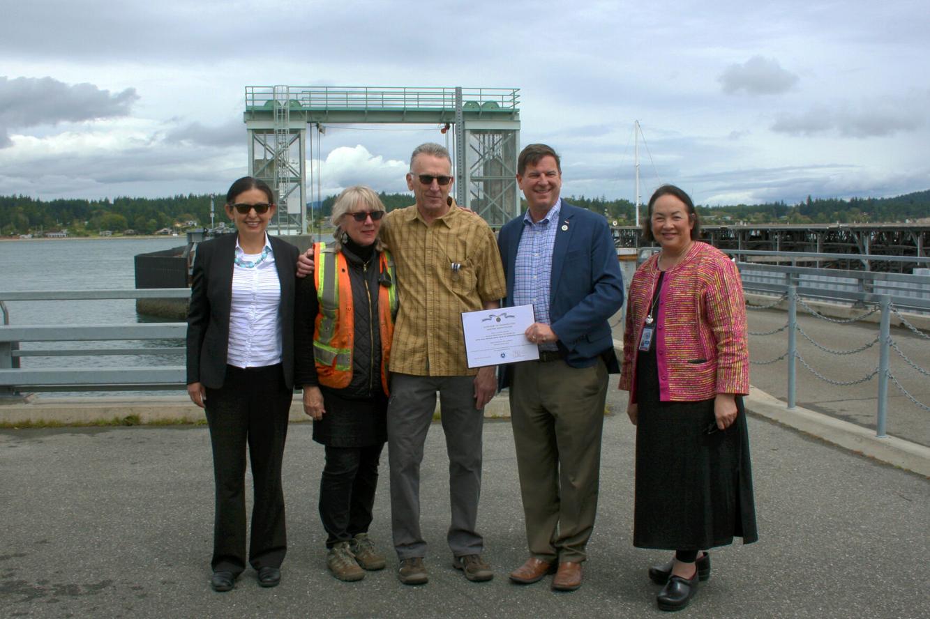 Retired Guemes Island Ferry deckhand earns a prestigious award for ...