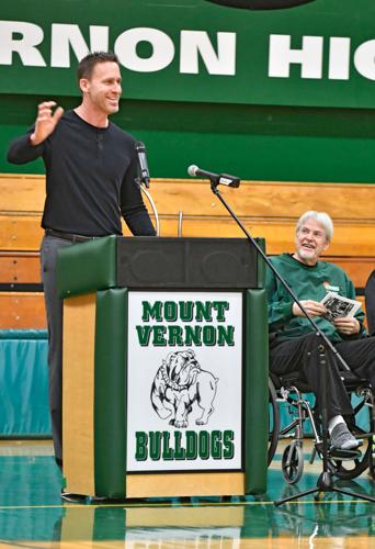 Former Mount Vernon boys’ basketball coach Mac Fraser honored during ...