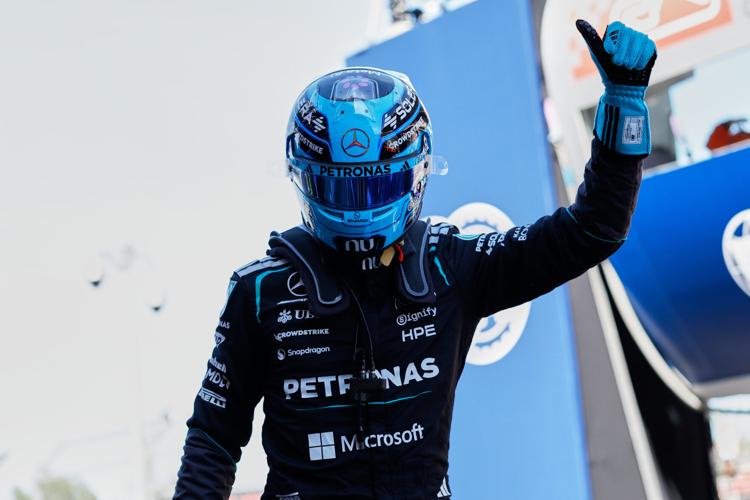Russell takes pole at Barcelona GP with F1 leader Antonelli third ...