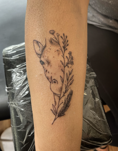 the grey line tattoo